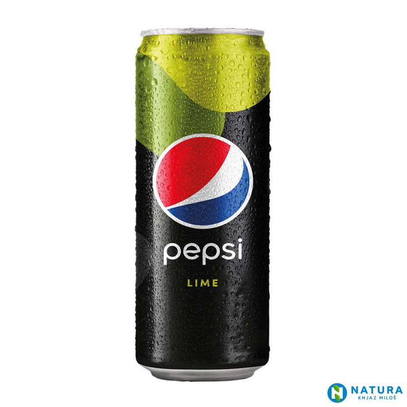 PEPSI LIME CAN 0,33L | Natura Knjaz Miloš